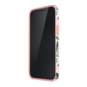 Speck Products Presidio Edition iPhone 12 Pro Max Case, White/Rosy Pink/Watercolor Roses