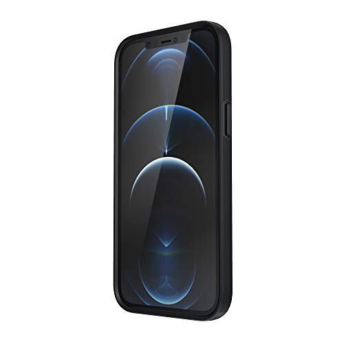 Speck CandyShell Pro Bumper Case - Black, iPhone 12 Pro Max, Wireless Charging Compatible, 6.7" Screen