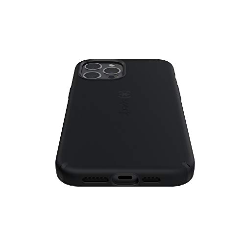 Speck CandyShell Pro Bumper Case - Black, iPhone 12 Pro Max, Wireless Charging Compatible, 6.7" Screen