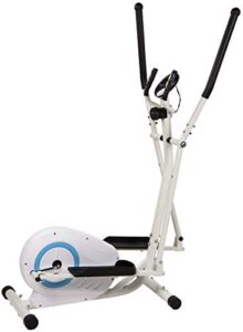 balancefrom magnetic elliptical machine cross trainer with 8 level resistance and digital monitor, 330-pound capacity