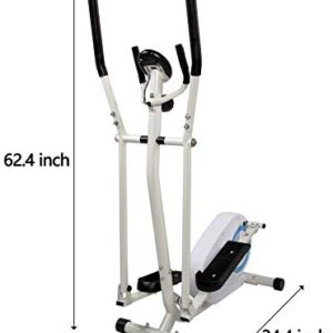 BalanceFrom Magnetic Elliptical Machine Cross Trainer with 8 Level Resistance and Digital Monitor, 330-Pound Capacity