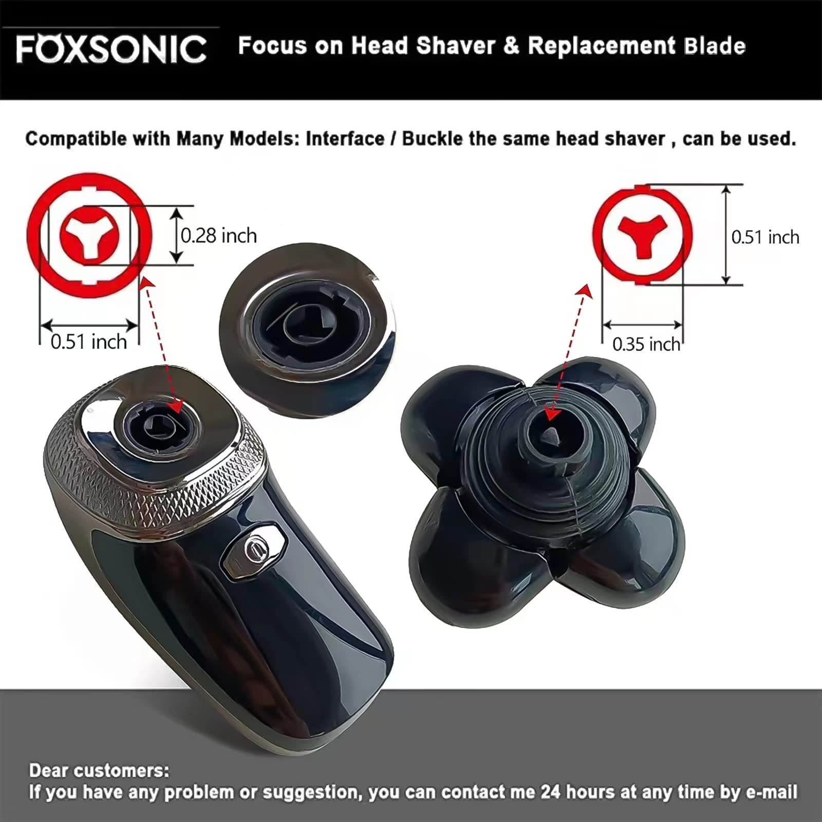 Men's Electric Shaver Replacement Heads 5 Head Fiveblade for Men Shaver Wet & Dry Compatible Waterproof Multi Functional(DT2)