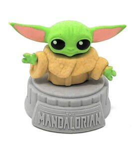 disney star wars mandalorian the child yoda eraser figure figurine