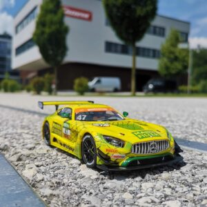 Carrera 30910 Mercedes AMG GT3 Mann Filter Team Hip No. 47 1:32 Scale Digital Slot Car Racing Vehicle for Carrera Digital Slot Car Race Tracks