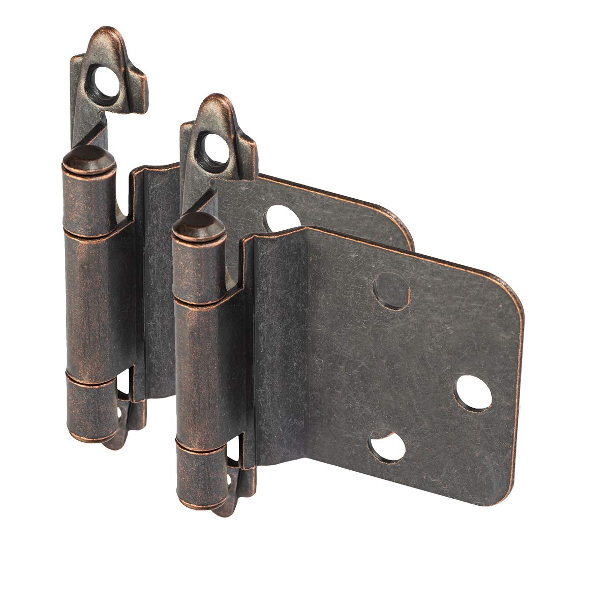 25 Pair Pack - Cosmas 16890-ORB Oil Rubbed Bronze Cabinet Hinge Variable Overlay with 30 Degree Reverse Bevel (Pair) [16890-ORB]