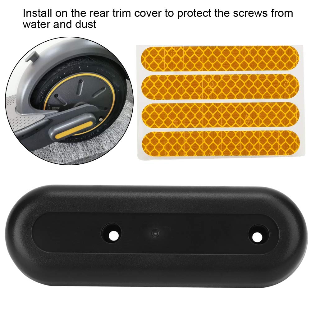 Keenso Scooter Rear Decorative Cover Protective Shell Case Scooter Reflective Sticker for G30