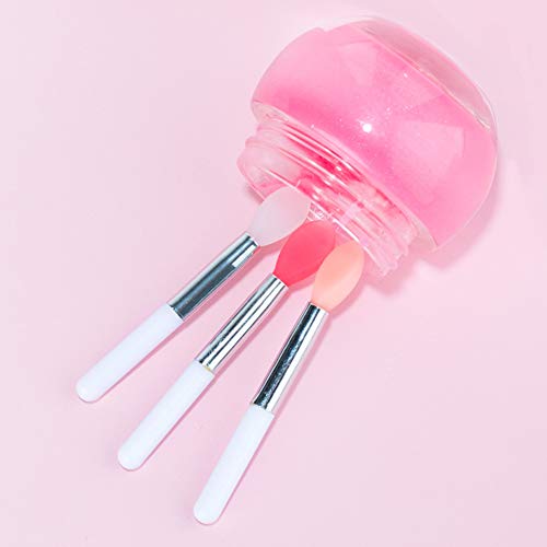 12 Pcs Silicone Lip Brushes Lipstick Lip Gloss Applicator Makeup Beauty Tool, 2 Inch Long