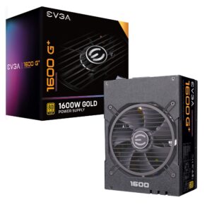 evga supernova 1600 g+, 80+ gold 1600w, fully modular, 10 year warranty, includes free power on self tester, power supply 220-gp-1600-x1