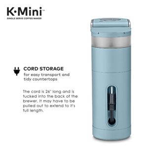 K-Mini® Single Serve Coffee Maker, Dreamy Blue