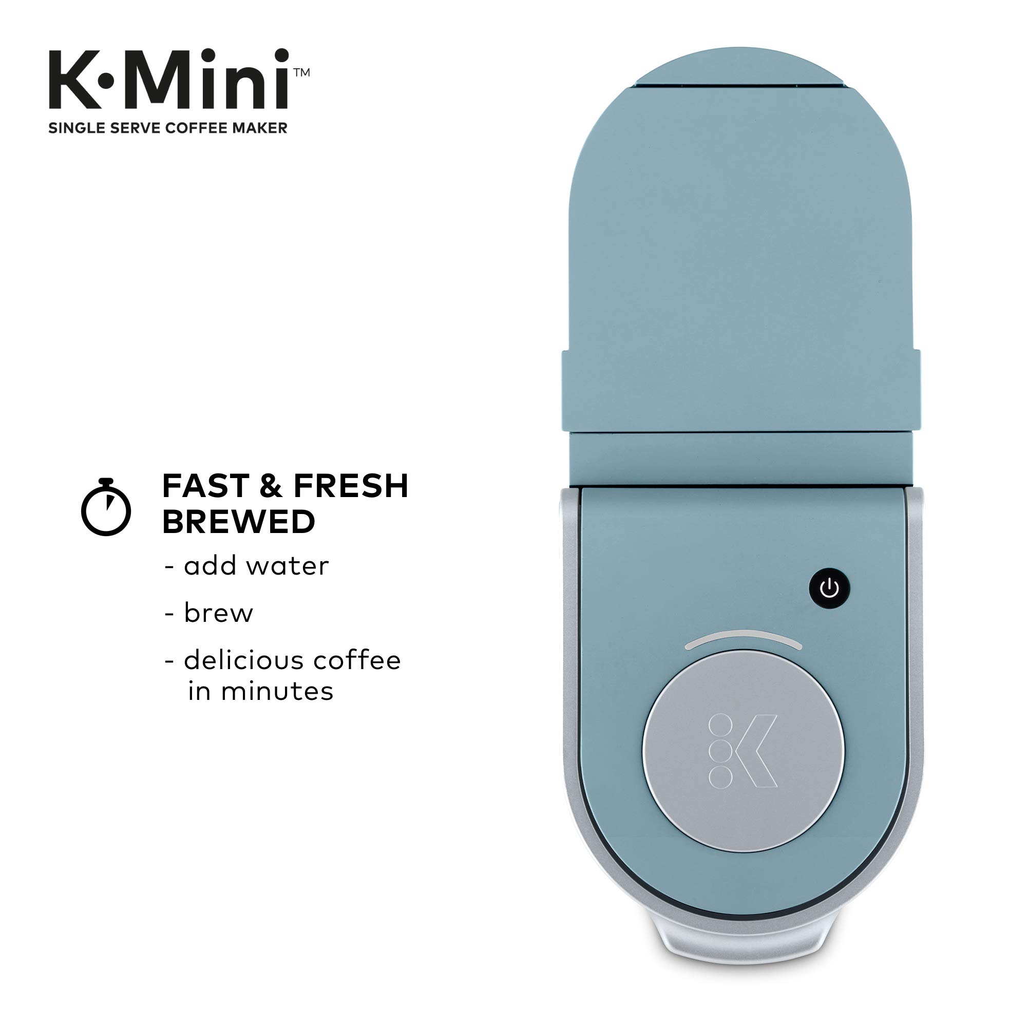 K-Mini® Single Serve Coffee Maker, Dreamy Blue