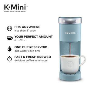 K-Mini® Single Serve Coffee Maker, Dreamy Blue