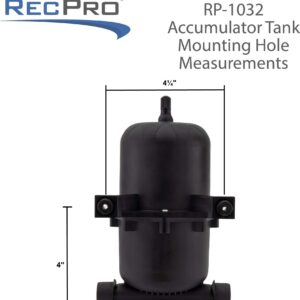 RecPro RV Accumulator Tank with Barbed Fittings