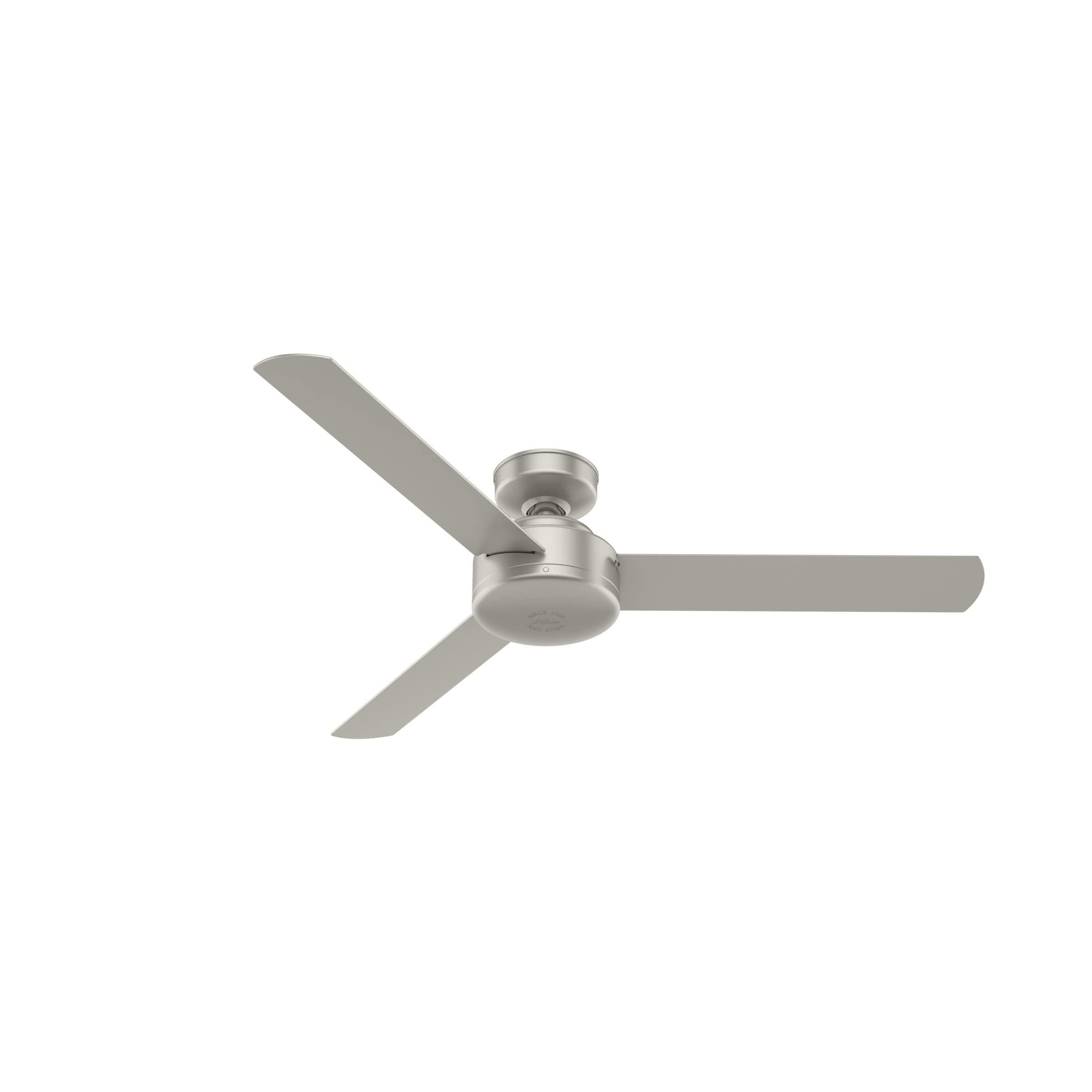 Hunter Fan Company 50812 Presto Ceiling Fan, 52, Matte Nickel