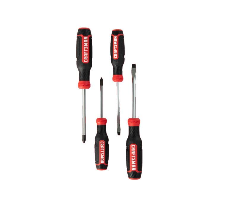 CRAFTSMAN Bi-Material Screwdriver Set (4 pc) (CMHT65076)