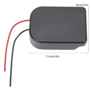 Ymiko Battery Convertor 18V 10Inch 12-Wire Cbattery Mounts for Series/Bosch Series