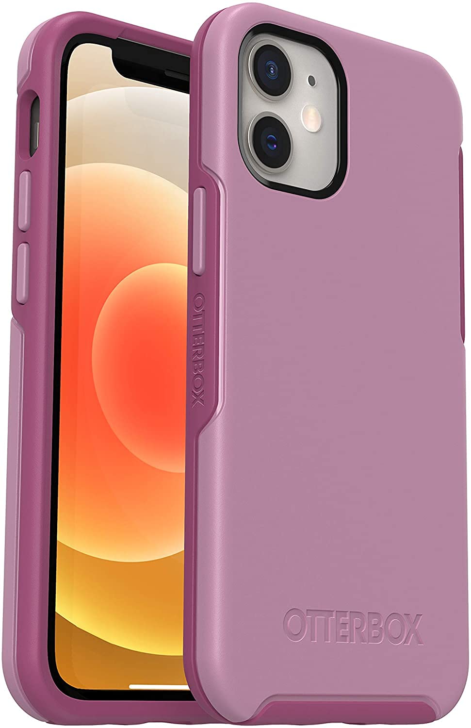 OtterBox SYMMETRY SERIES Case for iPhone 12 mini - CAKE POP (ORCHID/ROSEBUD)