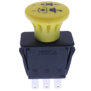 JEENDA Blade Clutch PTO Switch Compatible with Exmark Toro 116-0124 1160124 8 Terminals 103-5221