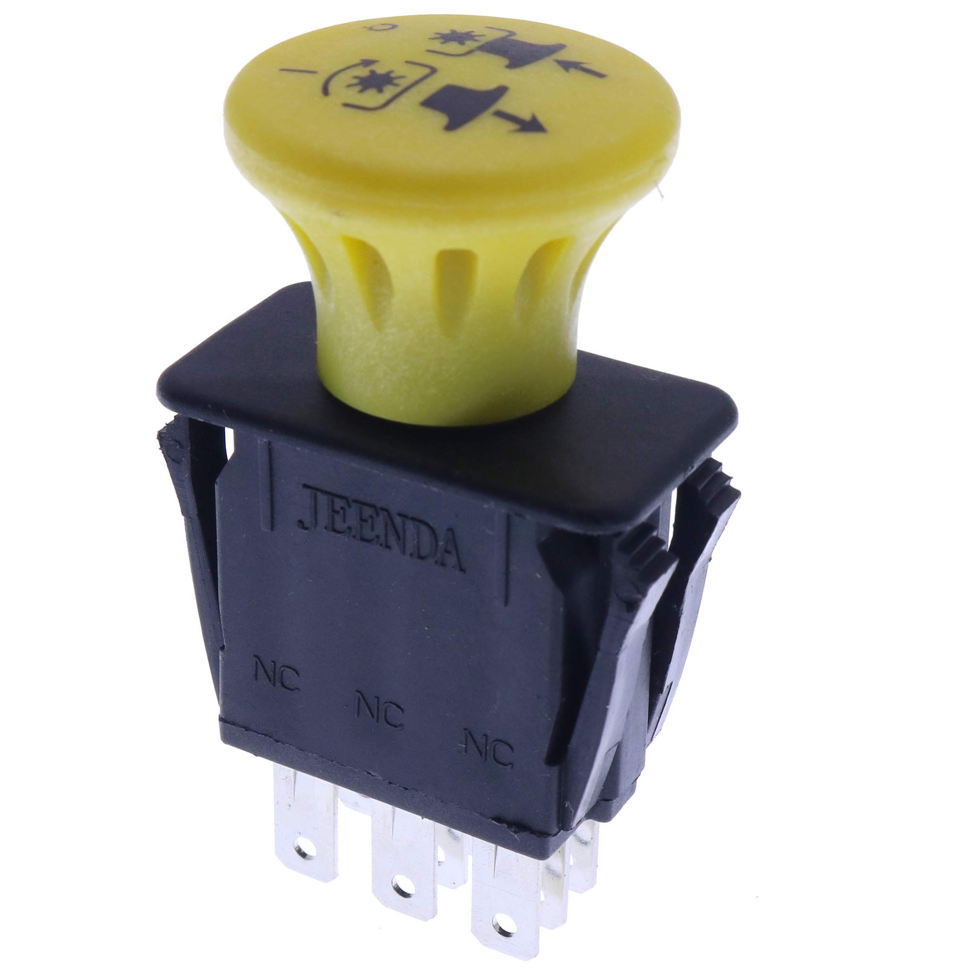 JEENDA Blade Clutch PTO Switch Compatible with Exmark Toro 116-0124 1160124 8 Terminals 103-5221