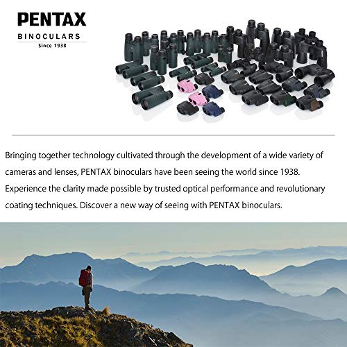 PENTAX Binoculars UD 10x21- Black. 10x magnification with roof prism. Bright and clear viewing, lightweight with Multi-coating to acheive excellent image performance. For concerts, sports and safari