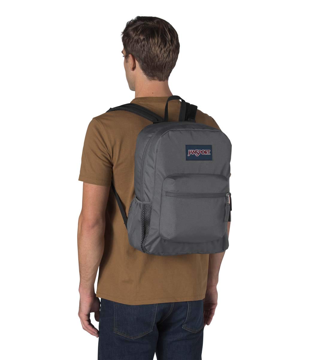 Jansport | Cross Town Backpack (Deep Grey - One Size)