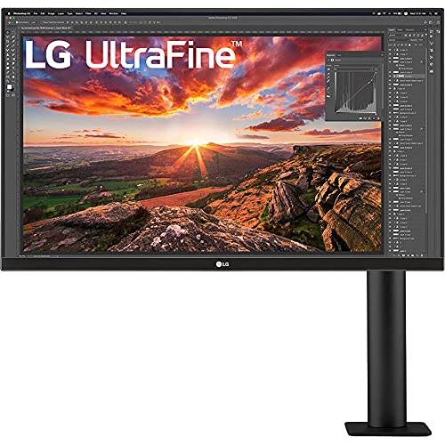 Lg Ultrafine 31.5" 4K Uhd Led LCD Monitor - 16:9 - Textured Black