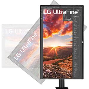 Lg Ultrafine 31.5" 4K Uhd Led LCD Monitor - 16:9 - Textured Black