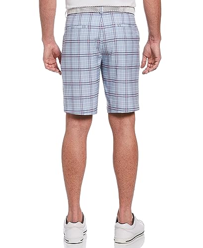 PGA TOUR Men's Plaid Golf Short, Infinity, 30