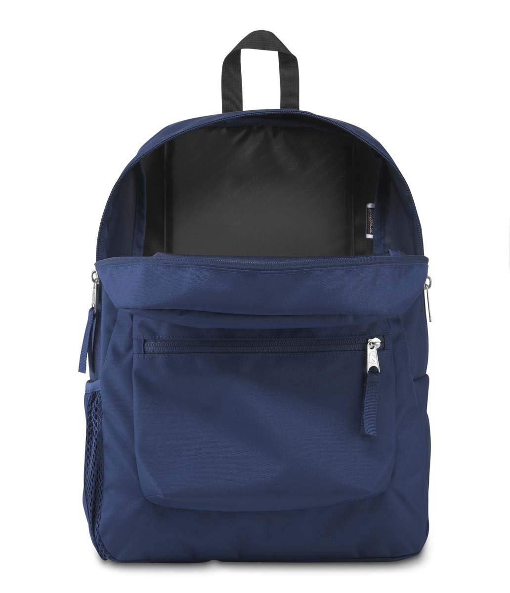 Jansport | Cross Town Backpack (Navy Blue- One Size)