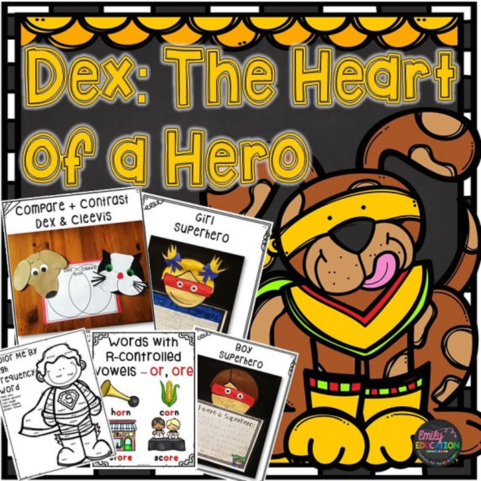 Dex: The Heart of a Hero Supplement Activities Journeys 2nd Grade