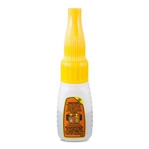 Gorilla Super Glue with Brush & Nozzle Applicator, 12 Gram, Clear, (Pack of 10)