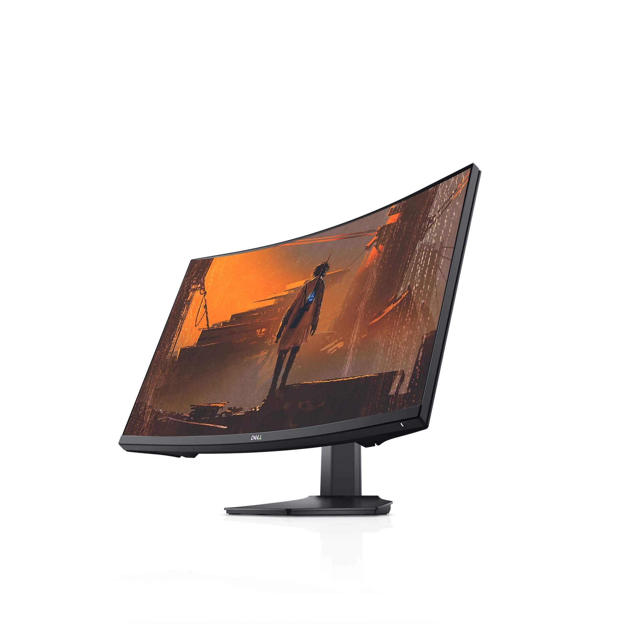 Dell 144Hz Gaming 27 Inch Curved Monitor with FHD (1920 x 1080) Display, Nvidia G-Sync and AMD FreeSync HDMI, DisplayPort, VESA Certified, Gray - S2721HGF