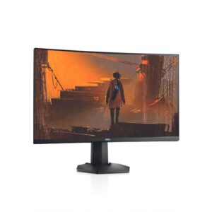 Dell 144Hz Gaming 27 Inch Curved Monitor with FHD (1920 x 1080) Display, Nvidia G-Sync and AMD FreeSync HDMI, DisplayPort, VESA Certified, Gray - S2721HGF