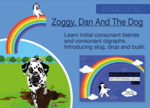 initial consonant blends & digraphs: zoggy, dan and the dog