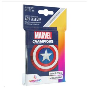 Gamegenic Marvel Art Sleeves - Captain America (G10096), Various color