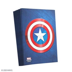 Gamegenic Marvel Art Sleeves - Captain America (G10096), Various color