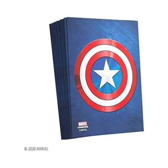 Gamegenic Marvel Art Sleeves - Captain America (G10096), Various color