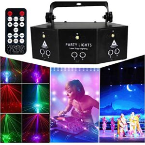 9 lens laser stage light scan light,led light 9-eye rgb dmx scan projector colorful ktv bar laser stage light disco bar coffee stage laser light xmas home decor