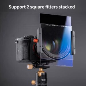 100 * 150mm Square Soft GND8 (3 Stop) Filter & Metal Filter Holder Kit + 8 Adapter Rings