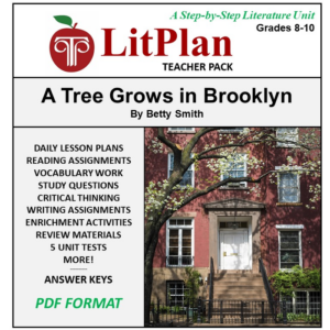 homeschool and online learning novel study guide for a tree grows in brooklyn