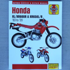 i5motorcycle haynes service & repair manual 2183 compatible with honda honda xl600 xr600 xl650 xr650 xr650l xr xl 600 650 650l 1983-2020