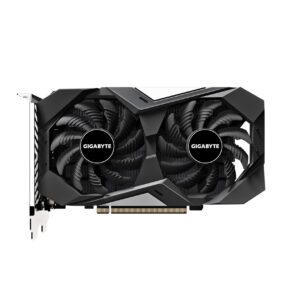 Gigabyte GeForce GTX 1650 D6 WINDFORCE OC 4G (rev. 2.0) Graphics Card, 172mm Compact Size, 4GB 128-Bit GDDR6, GV-N1656WF2OC-4GD REV2.0 Video Card