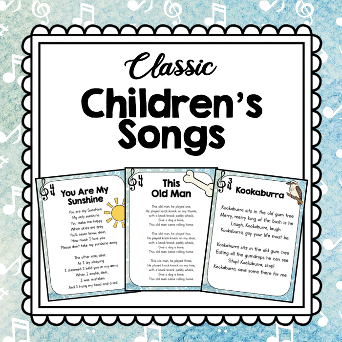 Classroom Children's Songs for the Classroom