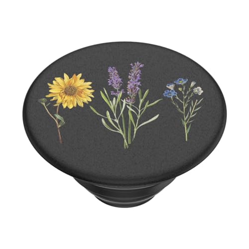 PopSockets Phone Grip with Expanding Kickstand, Floral PopGrip - Vintage Garden