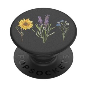 PopSockets Phone Grip with Expanding Kickstand, Floral PopGrip - Vintage Garden