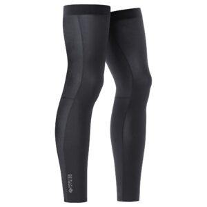 gore wear shield leg warmers black m-l