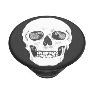 PopSockets Phone Grip with Expanding Kickstand, Skull PopGrip - Shaky Bones