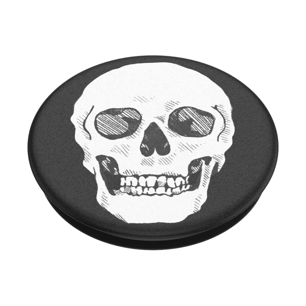 PopSockets Phone Grip with Expanding Kickstand, Skull PopGrip - Shaky Bones