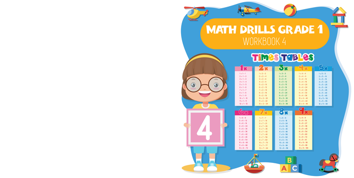 Math Drills Grade 1 Workbook 4