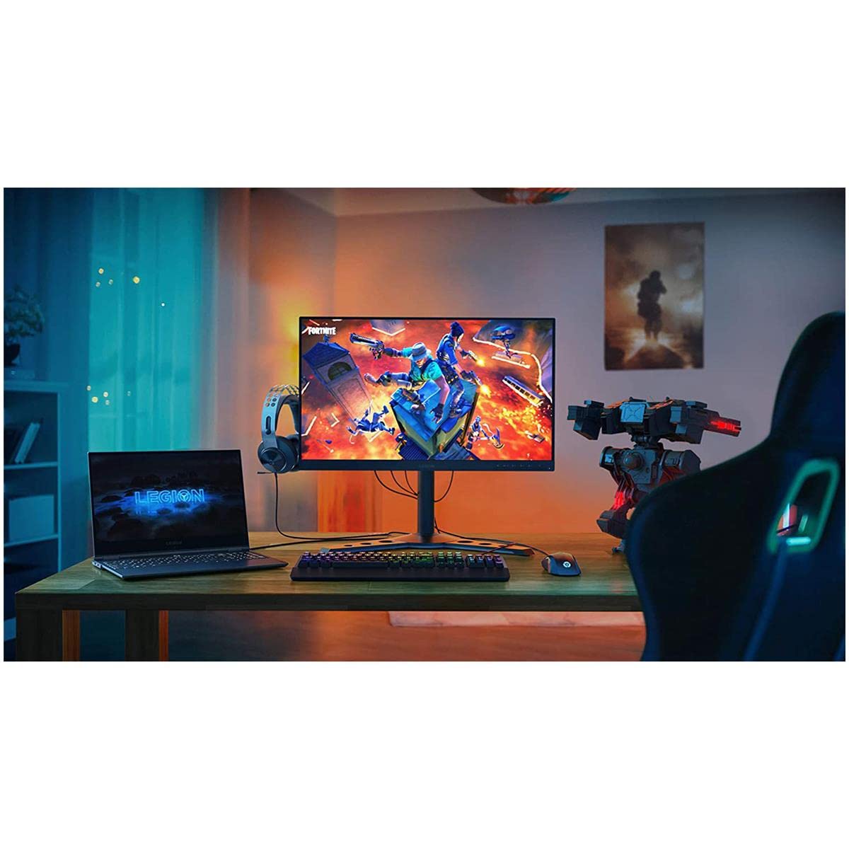 Lenovo Legion Y25-25 24.5-inch FHD LCD Gaming Monitor, 16:9, LED Backlit, AMD FreeSync Premium, 240Hz, 1ms Response Time