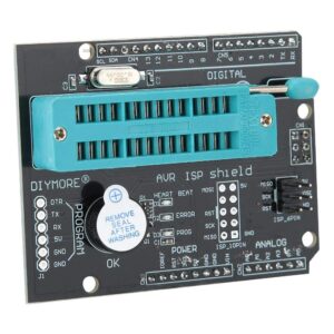 1 Pcs Programmer Expansion Board, AVR ISP Shield Burning Burn Bootloader Programmer for R3 Expansion Board